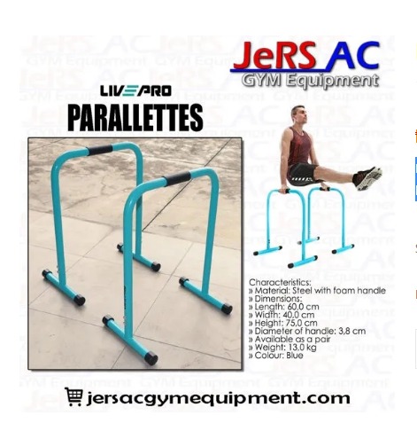 Livepro Parallettes, Sports Equipment, Exercise & Fitness, Weights ...