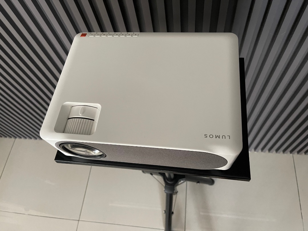 LUMOS AURO Home Cinema Short Throw Projector, TV & Home Appliances, TV & Entertainment ...