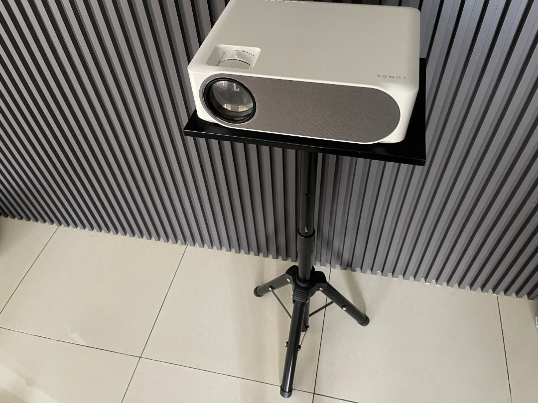 LUMOS AURO Home Cinema Short Throw Projector, TV & Home Appliances, TV & Entertainment ...