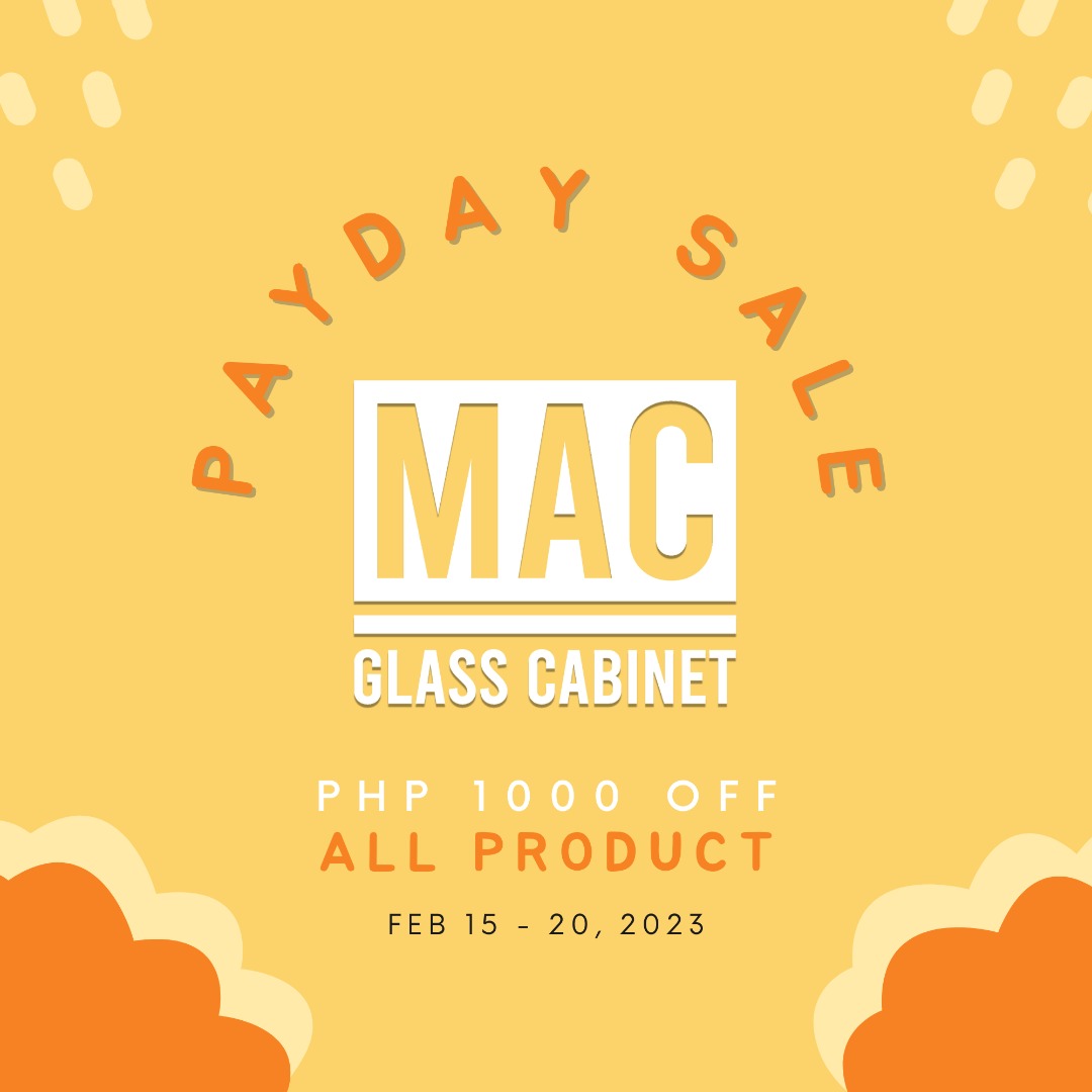 MAC Glass Cabinet Display Cabinet SALE!!!, Furniture & Home Living ...