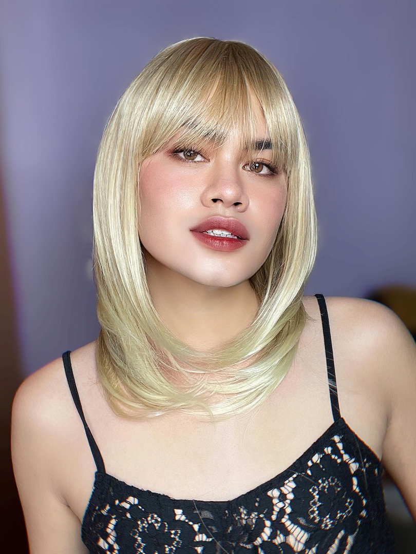 Machine Made Full Cap Wig, Women's Fashion, Watches & Accessories, Hair ...