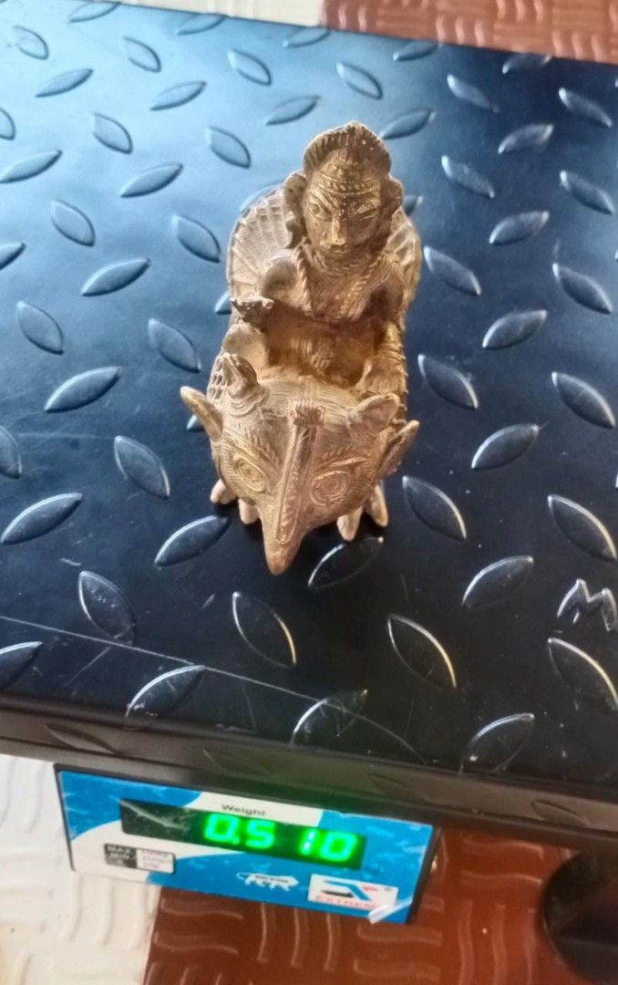 Madurai Meenakshi on Parrot . Antique collectible, Hobbies & Toys, Memorabilia & Collectibles ...