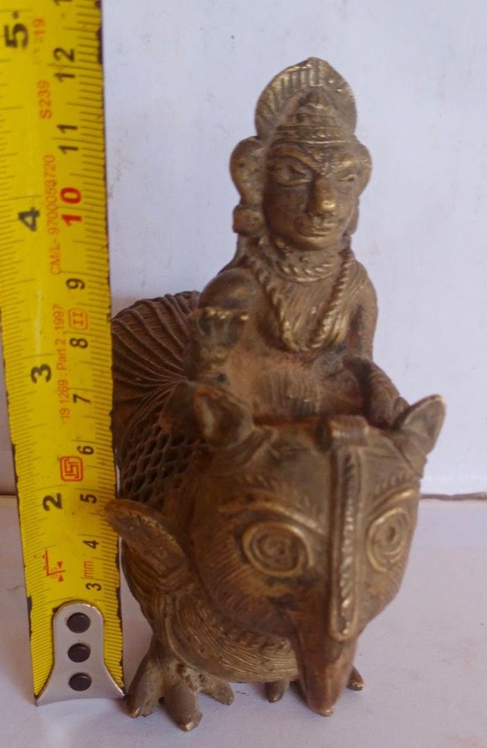 Madurai Meenakshi on Parrot . Antique collectible, Hobbies & Toys, Memorabilia & Collectibles ...