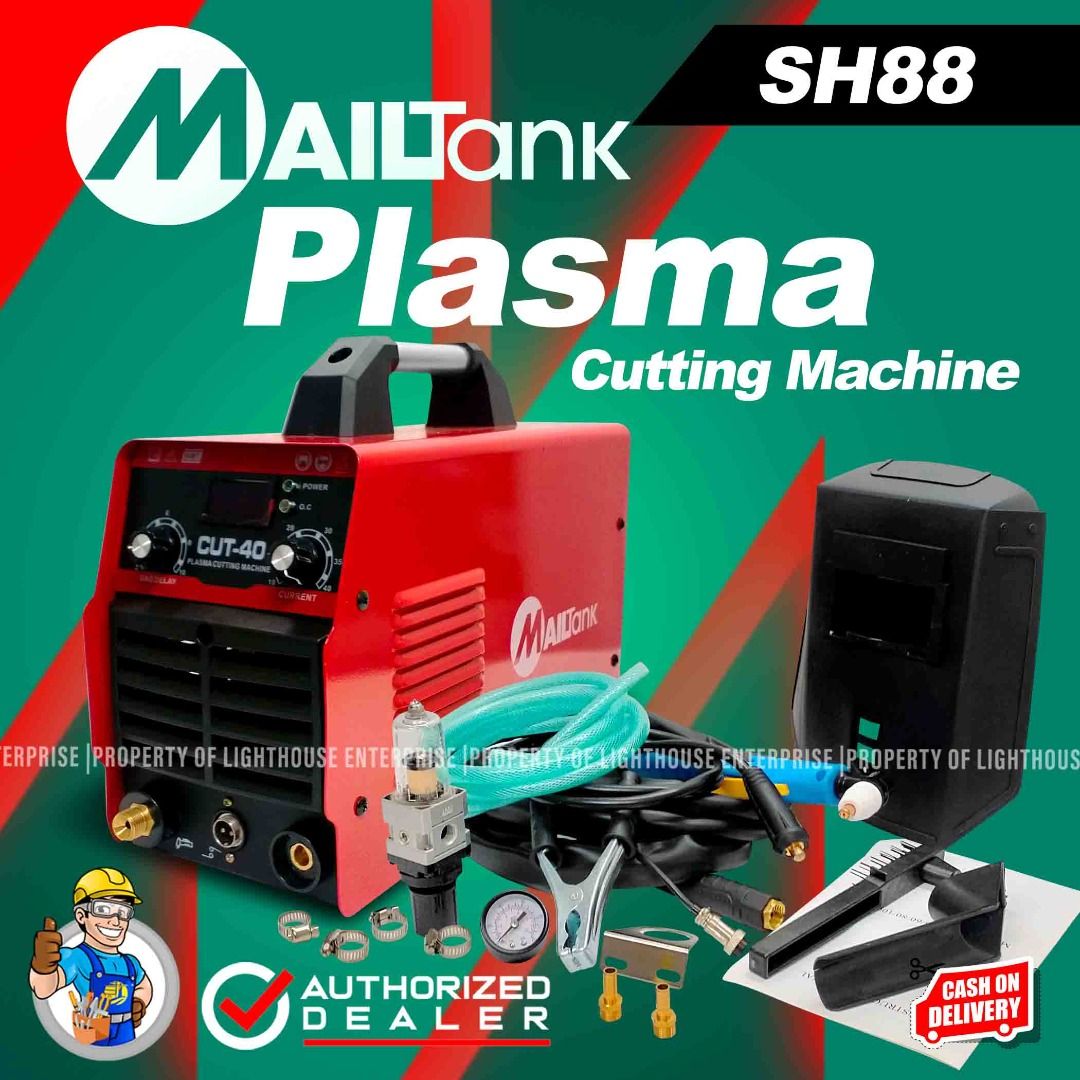 MAILTANK Japan CUT-40 Air Plasma Cutting Machine / Portable Gas IGBT ...