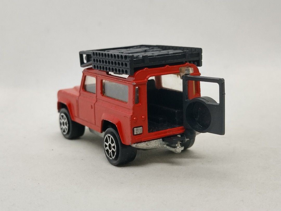 Majorette - Land Rover 90 Raid (Red) - 1:60 - Made in France, Hobbies ...