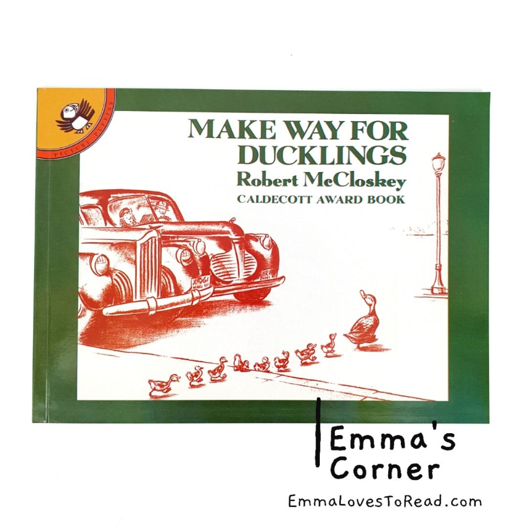 Make Way for Ducklings by Robert McCloskey Children Picture Book PB ...
