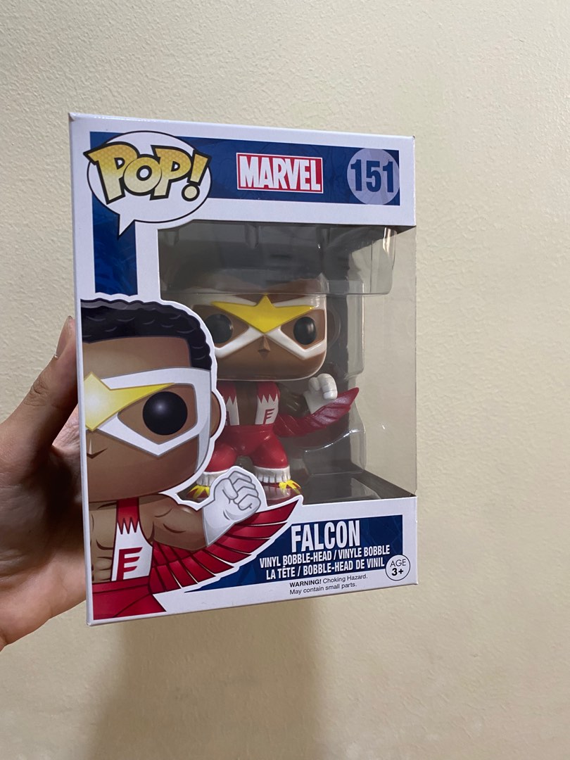 Marvel Funko Pop Falcon #151, Hobbies & Toys, Toys & Games on Carousell