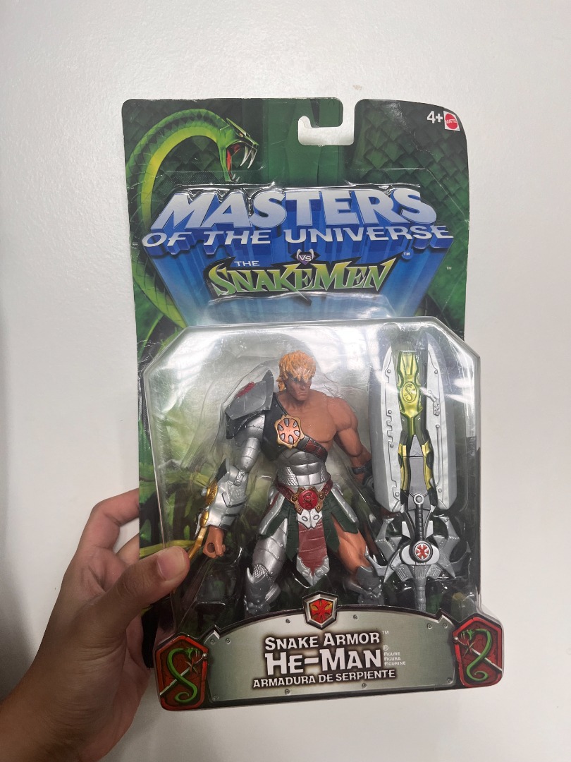 Masters of The Universe, Snake Armor He-Man (6"), Hobbies & Toys, Toys ...