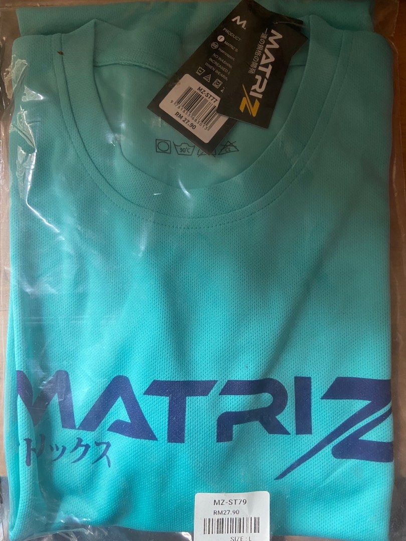 Matrix Badminton Jersey, Men's Fashion, Tops & Sets, Tshirts & Polo ...