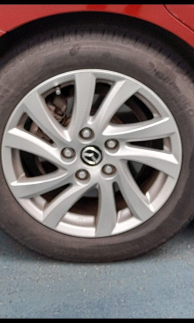 MAZDA 5 Original Rims, Car Accessories, Tyres & Rims on Carousell