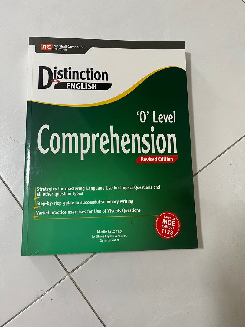 MC Distinction in English Comprehension O level (Revised Edition ...
