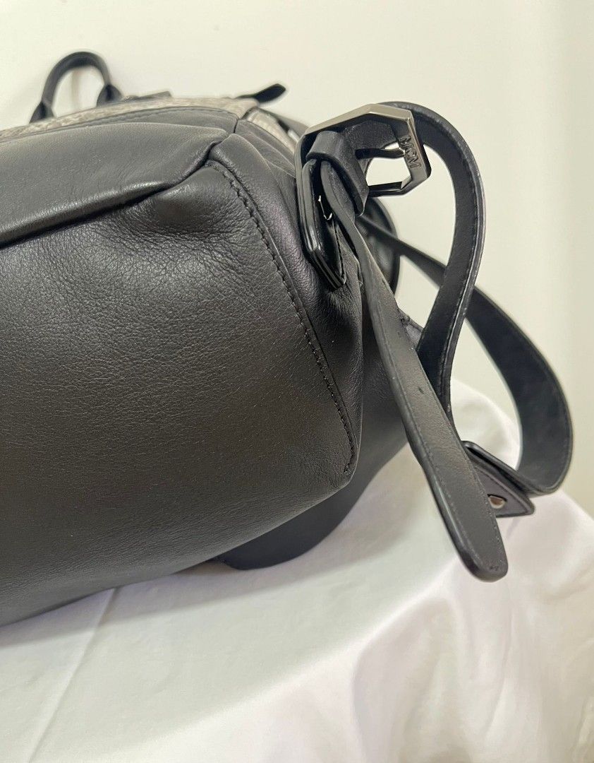 MCM Snake Leather Backpack, Men's Fashion, Bags, Backpacks on Carousell