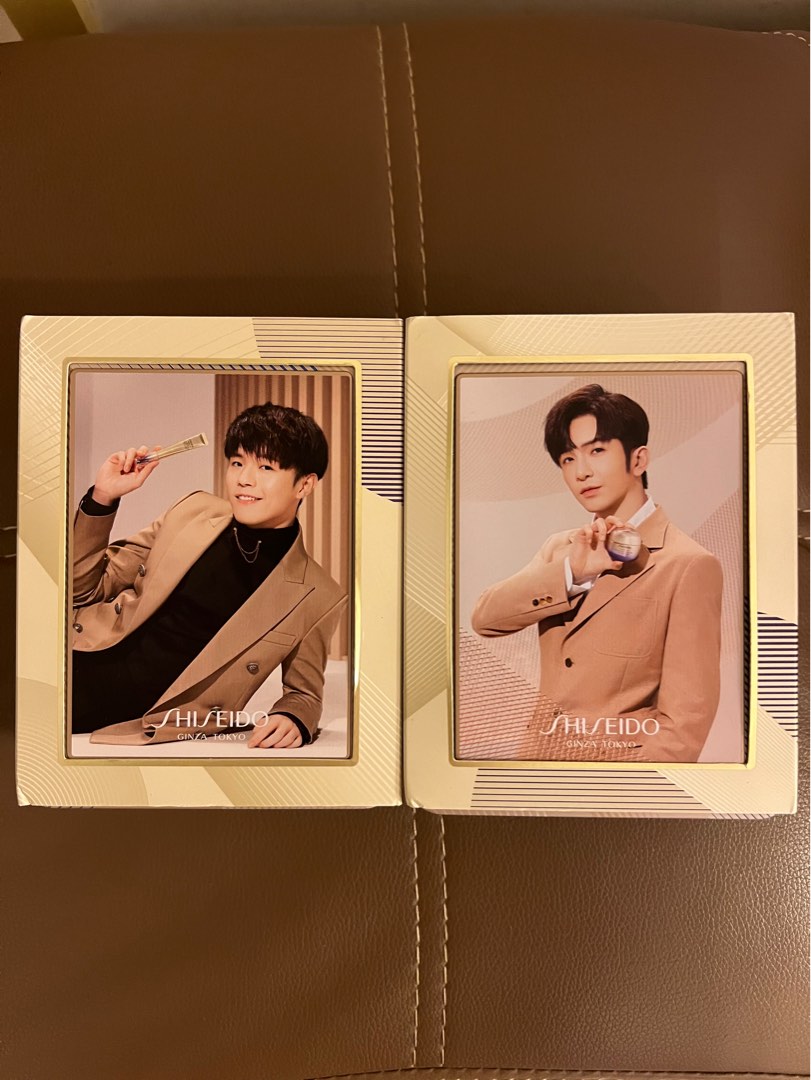 Mirror Anson Lo 盧翰霆 Ian Chan 陳卓賢Shiseido 淨鐵盒, 興趣及遊戲, 收藏品及紀念品, 明星周邊 - Carousell