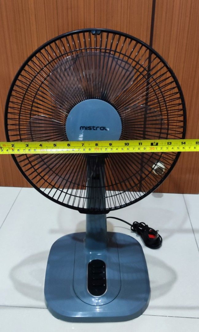 Mistral 12" table fan, Furniture & Home Living, Lighting & Fans, Fans ...