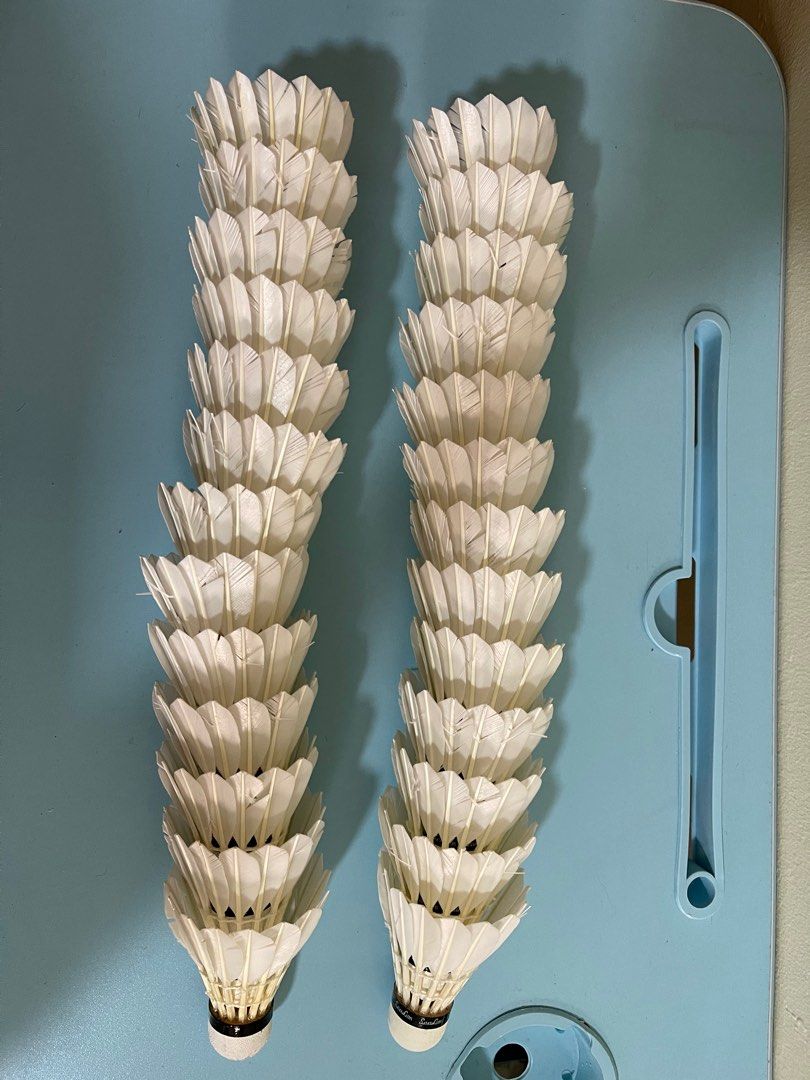 Mixture of badminton shuttlecocks for sale, Sports Equipment, Sports ...