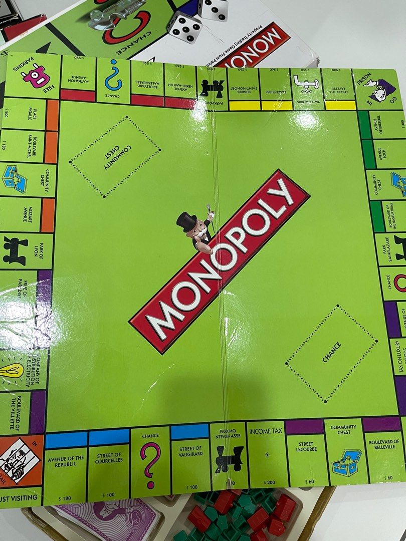 Monopoly & Snake And Ladders 2 In 1 Board Game, Hobbies & Toys, Toys ...