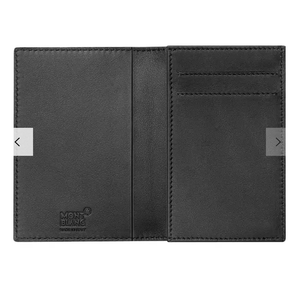 Montblanc Westside Extreme Business Card Holder, Black, Men's Fashion ...