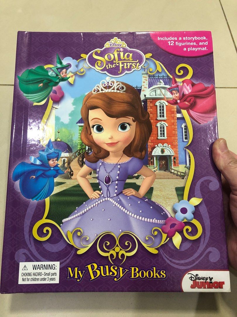 My Busy Books - Sofia The First, Buku & Alat Tulis, Buku Anak-Anak di Carousell