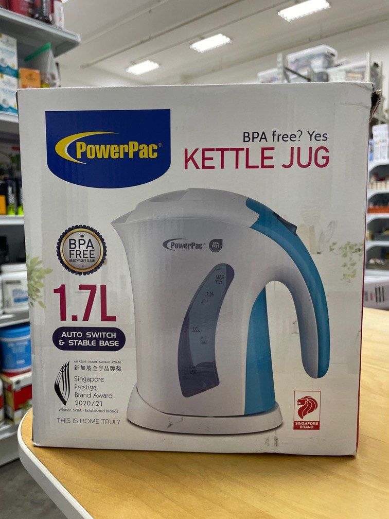 MyChoice PowerPac 1.7L Kettle Jug with Auto switch, TV & Home ...