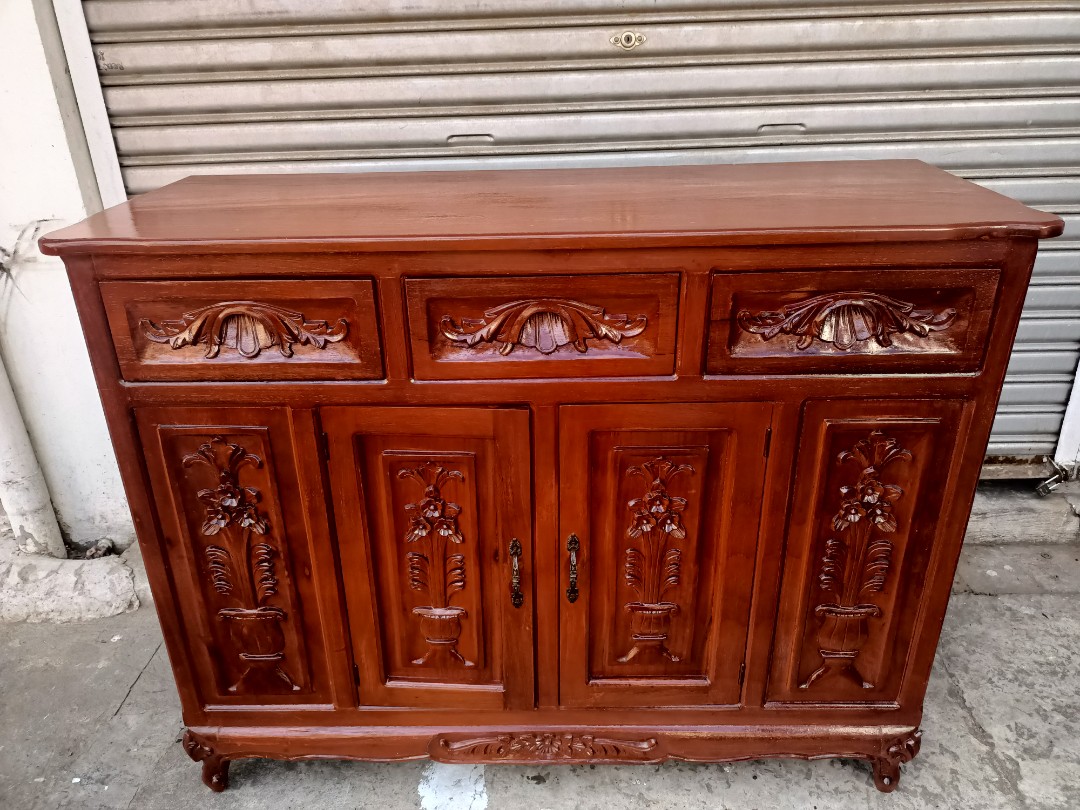 Narra Buffet Cabinet, Furniture & Home Living, Furniture, Shelves ...