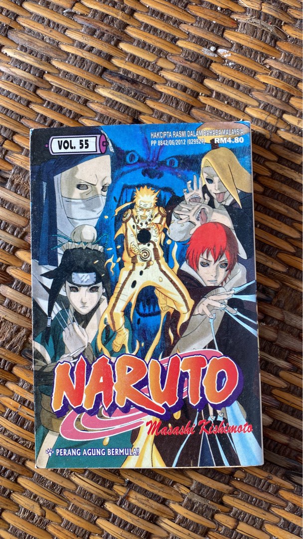 Naruto 55, Hobbies & Toys, Books & Magazines, Comics & Manga on Carousell