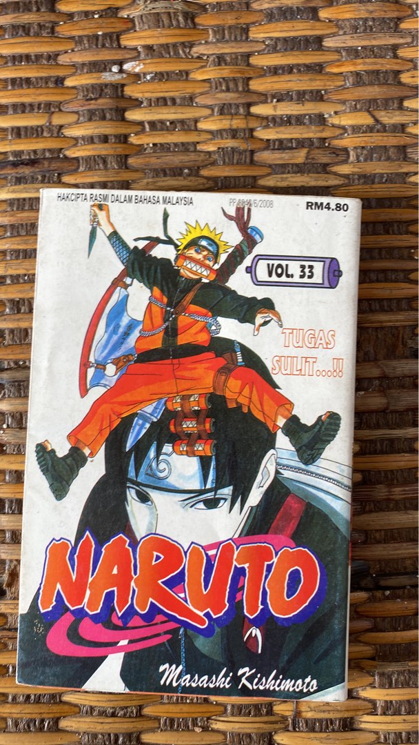 Naruto vol 33, Hobbies & Toys, Books & Magazines, Comics & Manga on ...