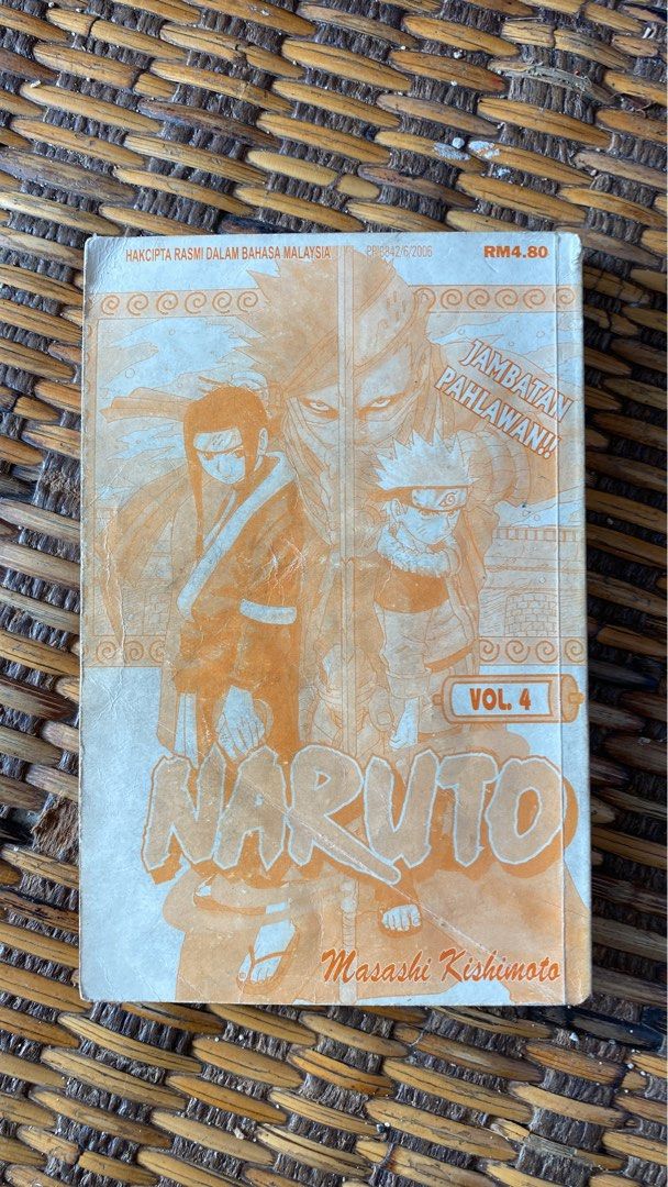 Naruto vol 4, Hobbies & Toys, Books & Magazines, Comics & Manga on Carousell