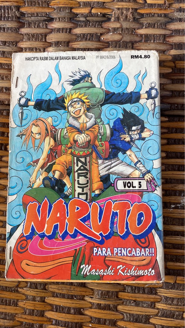 Naruto Vol 5, Hobbies & Toys, Books & Magazines, Comics & Manga on ...