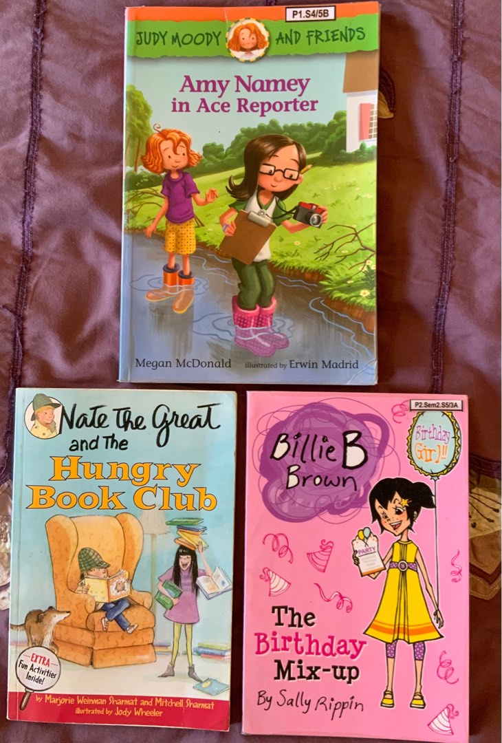 Nate the Great , Billie B Brown , Judy Moody books, Hobbies & Toys ...