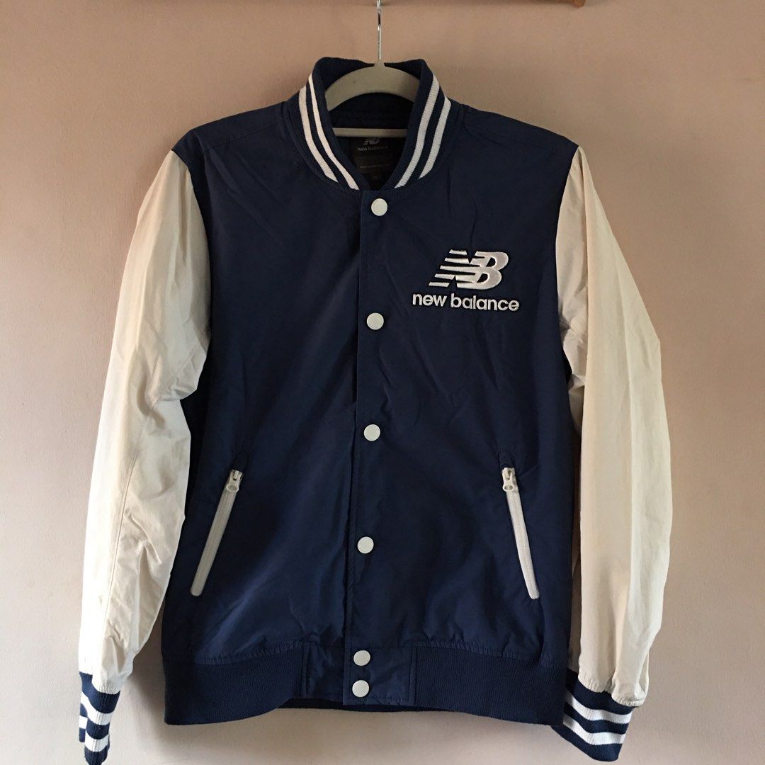 New Balance Varsity Jacket, Men's Fashion, Coats, Jackets and Outerwear ...