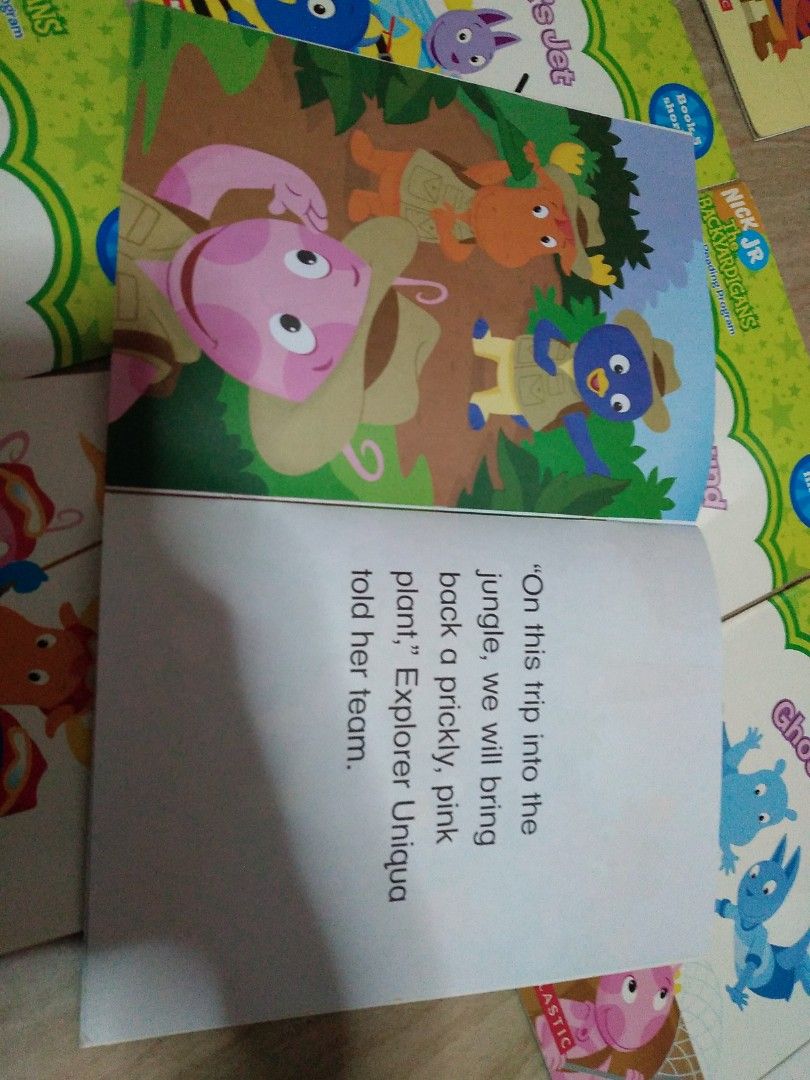 Nick Jr The Backyardigans Phonics Reading Program, Hobbies & Toys ...
