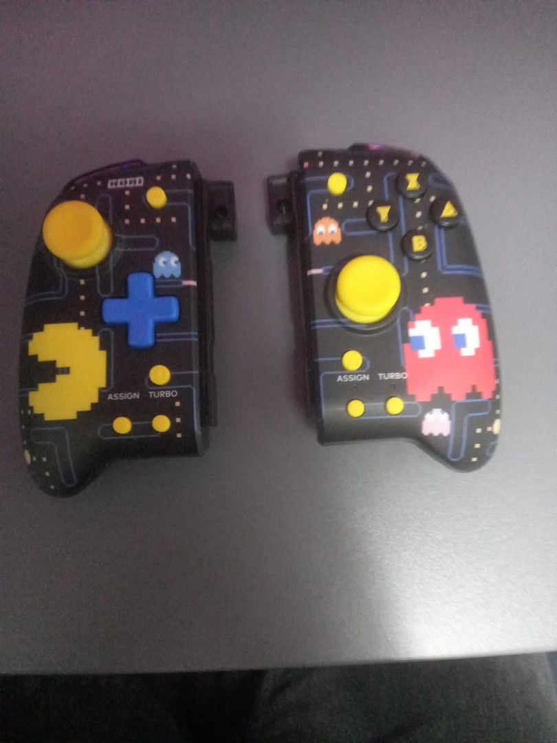 Nintendo Switch Controller PAC MAN, Video Gaming, Gaming Accessories ...