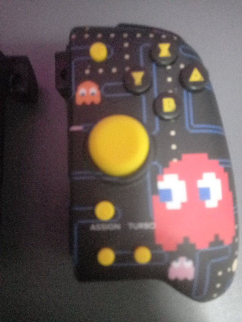 Nintendo Switch Controller PAC MAN, Video Gaming, Gaming Accessories ...
