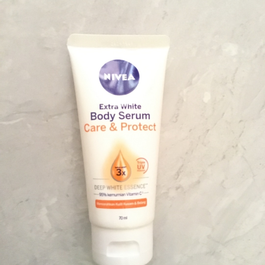 Nivea Body Serum Care&Protect, Kesehatan & Kecantikan, Kulit, Sabun ...