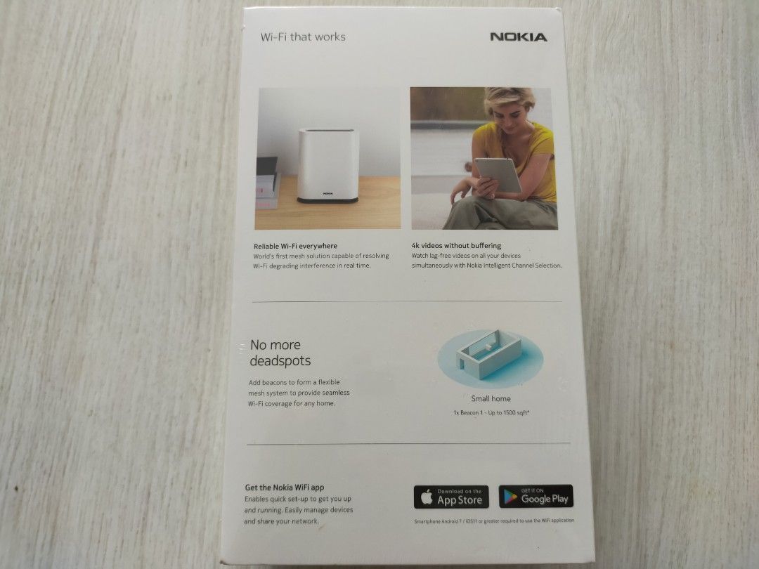 Nokia Wifi Beacon 1, Computers & Tech, Parts & Accessories, Networking ...