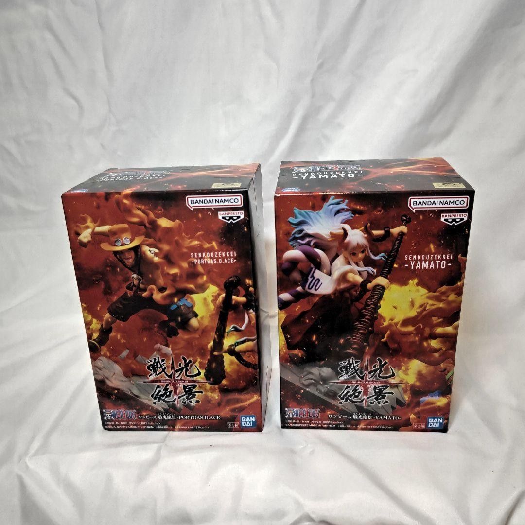 One Piece Sengou Zekkan Ace & Yamato Set, Hobbies & Toys, Toys & Games ...