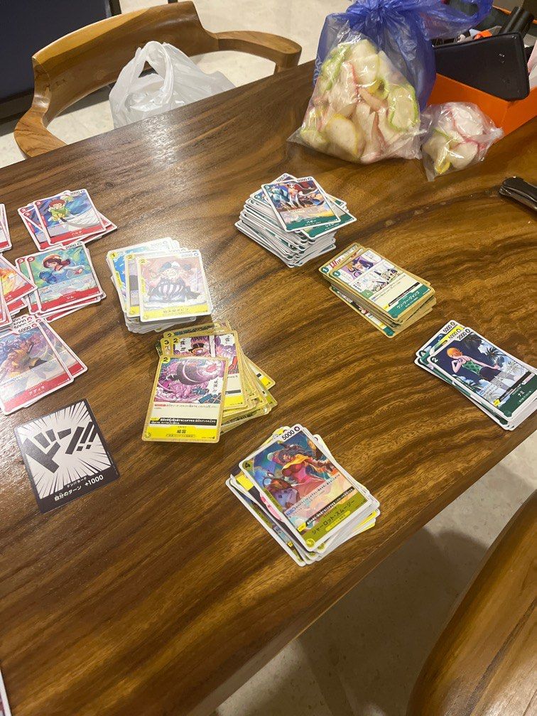 One piece TCG op03 play set, Hobbies & Toys, Toys & Games on Carousell