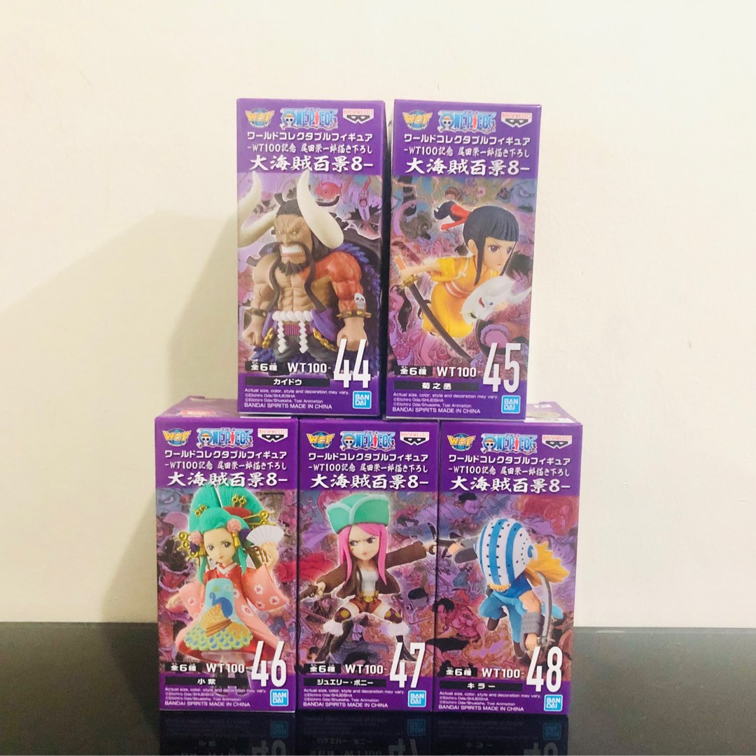 One piece World Collectible Figure(WCF) WT100 Volume 8 set, Hobbies ...