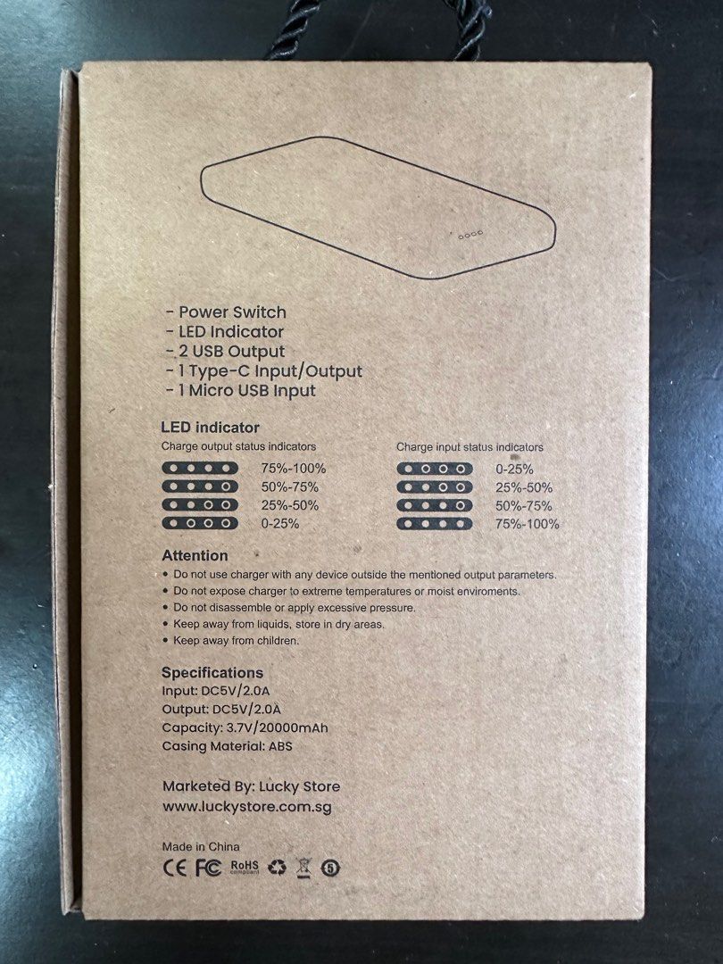 Orabel 20000 mAh Powerbank, Mobile Phones & Gadgets, Mobile & Gadget ...