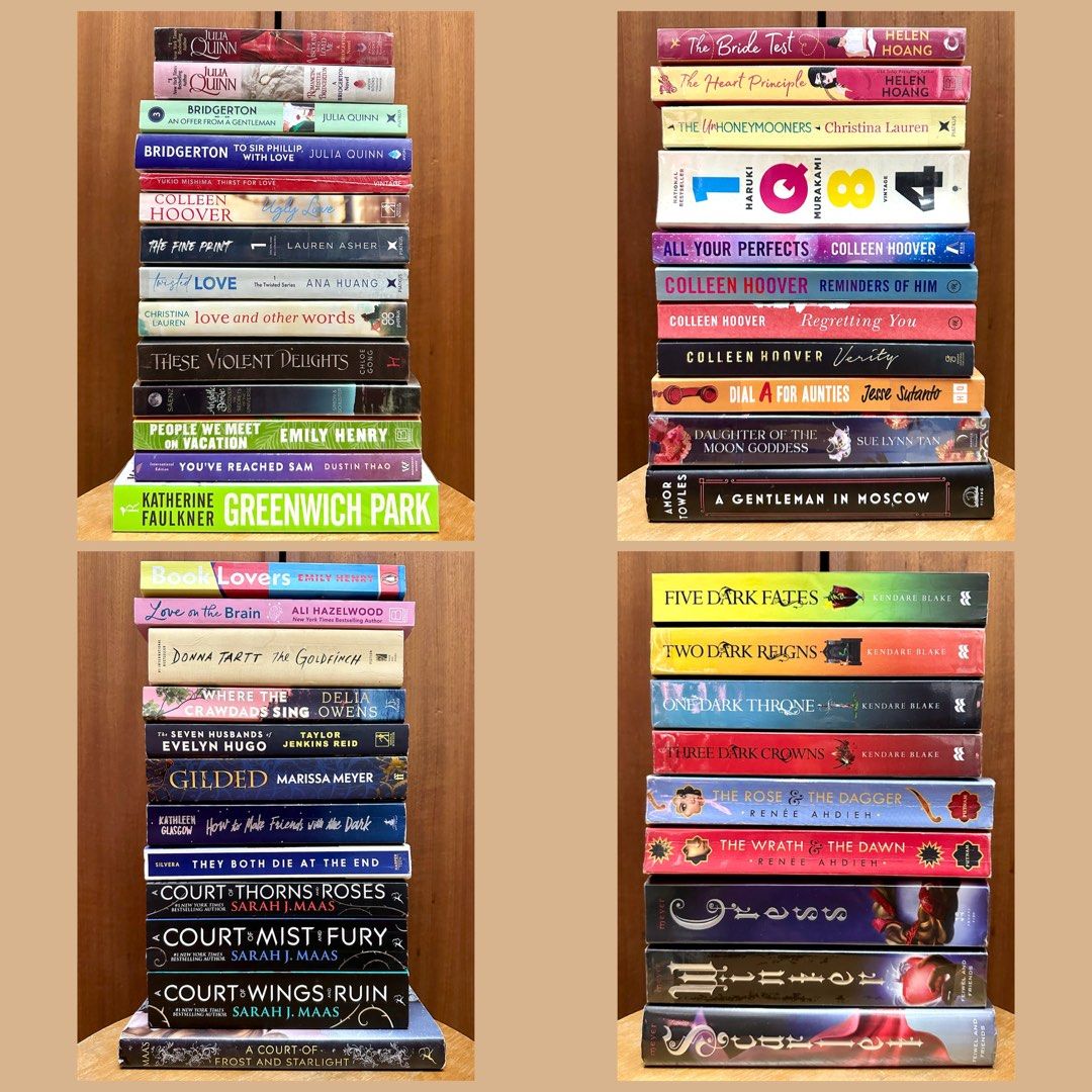 ORIGINAL Preloved English Fiction Booktok Books/Secondhand Novel Emily ...