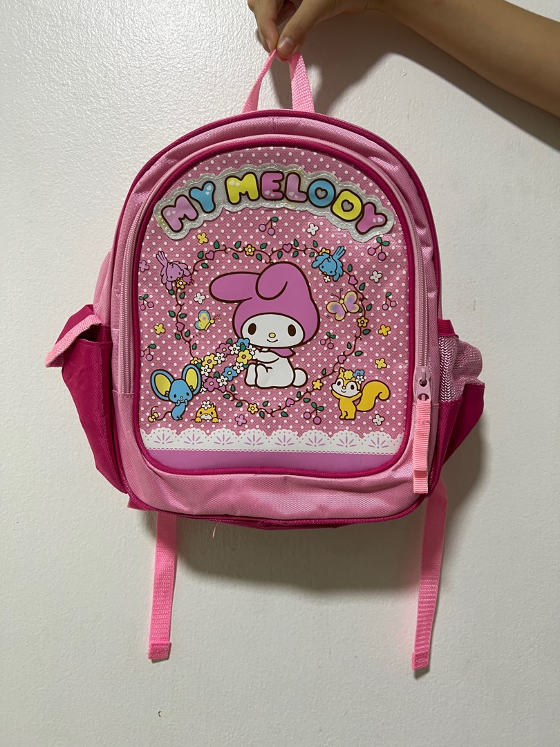Original Sanrio My Melody Backpack. Suits 2-3 years old., Babies & Kids ...