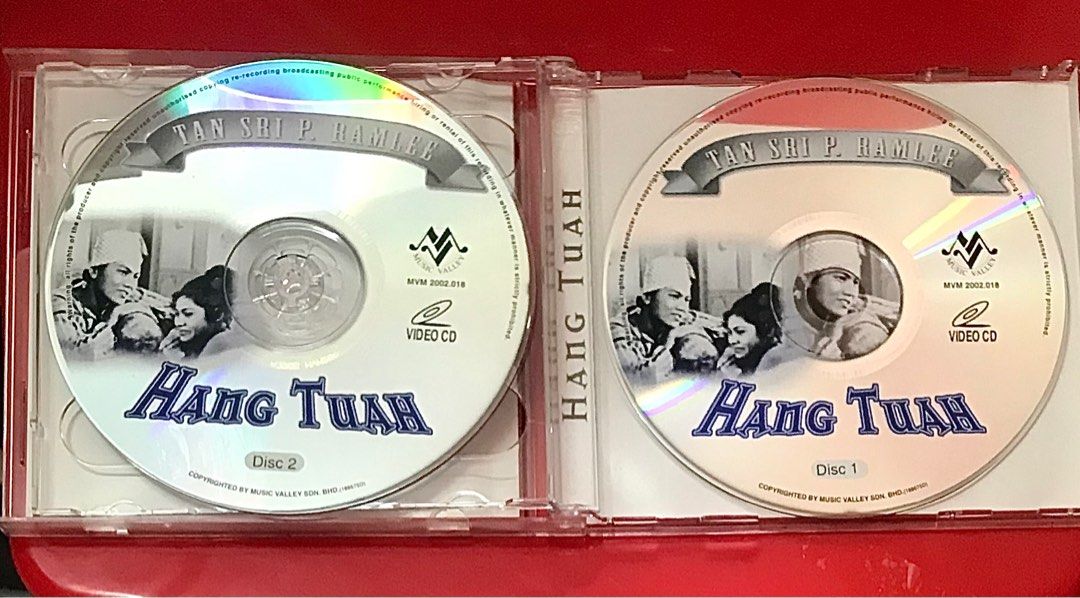 P RAMLEE - HANG TUAH (COLOUR) VCD VIDEO CD, Hobbies & Toys, Music ...