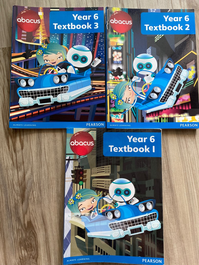 Pearson Abacus year 6 textbook 1,2&3, Hobbies & Toys, Books & Magazines ...