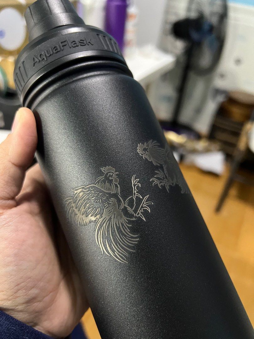 Personalized Aquaflask Tumblers Laser Engraved, Furniture & Home Living ...