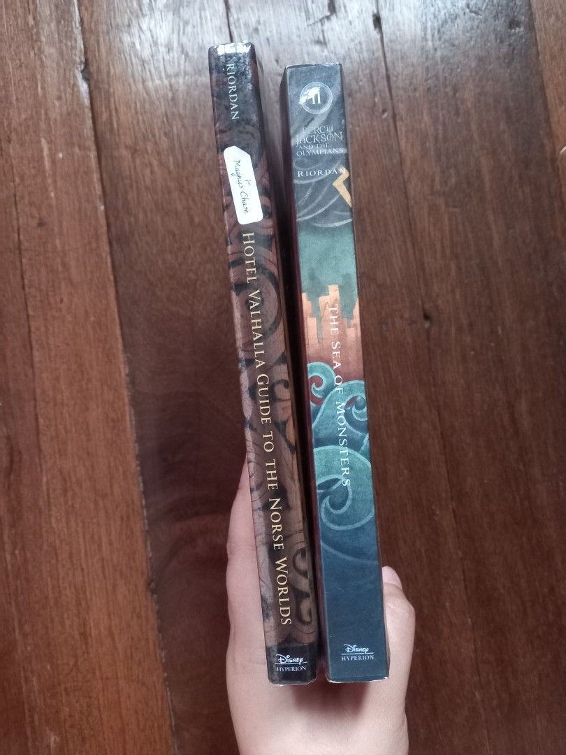 PJO The Sea of Monsters & Hotel Valhalla Guide to the Norse Worlds by ...