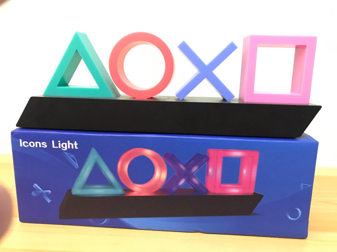 Playstation Icon Lights, Video Gaming, Video Game Consoles, PlayStation ...