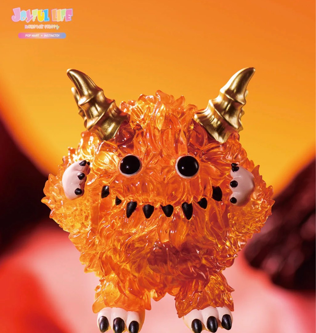 POPMART INSTINCTOY Monster Fluffy Joyful Life Series, Hobbies & Toys ...