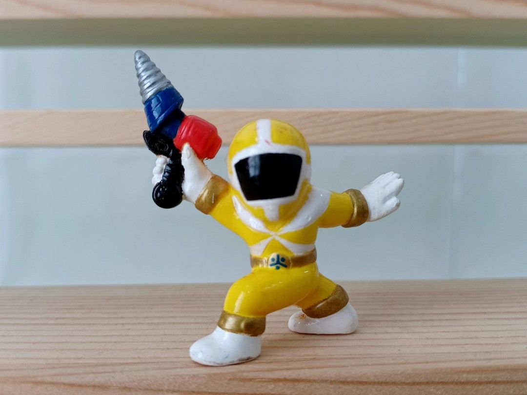 Power Rangers Rescue Rangers Gogofive Light Speed Megazord small figure ...