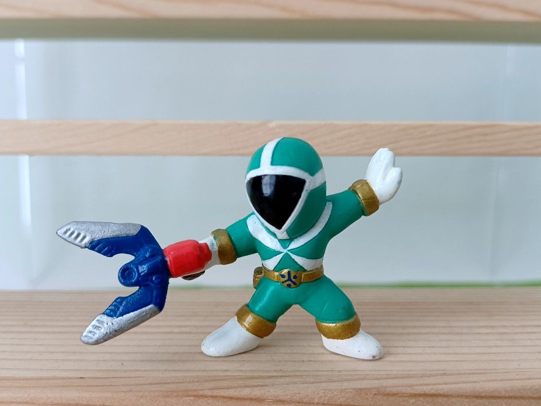 Power Rangers Rescue Rangers Gogofive Light Speed Megazord small figure ...