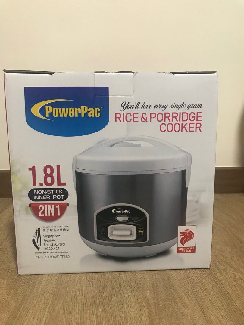 PowerPac Rice Cooker, TV & Home Appliances, Kitchen Appliances, Cookers ...